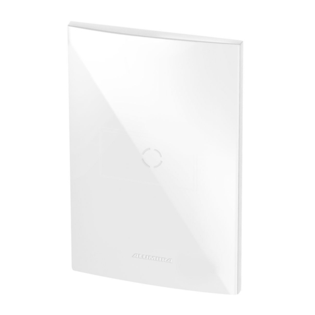 Placa Espelho de Luz Alumbra Inova Pro Branco 4x2 Cega 85003 | Shopee ...