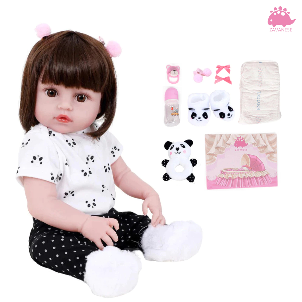 Boneca Realista de 55cm/22 polegadas Uma Companheira Encantadora e ...