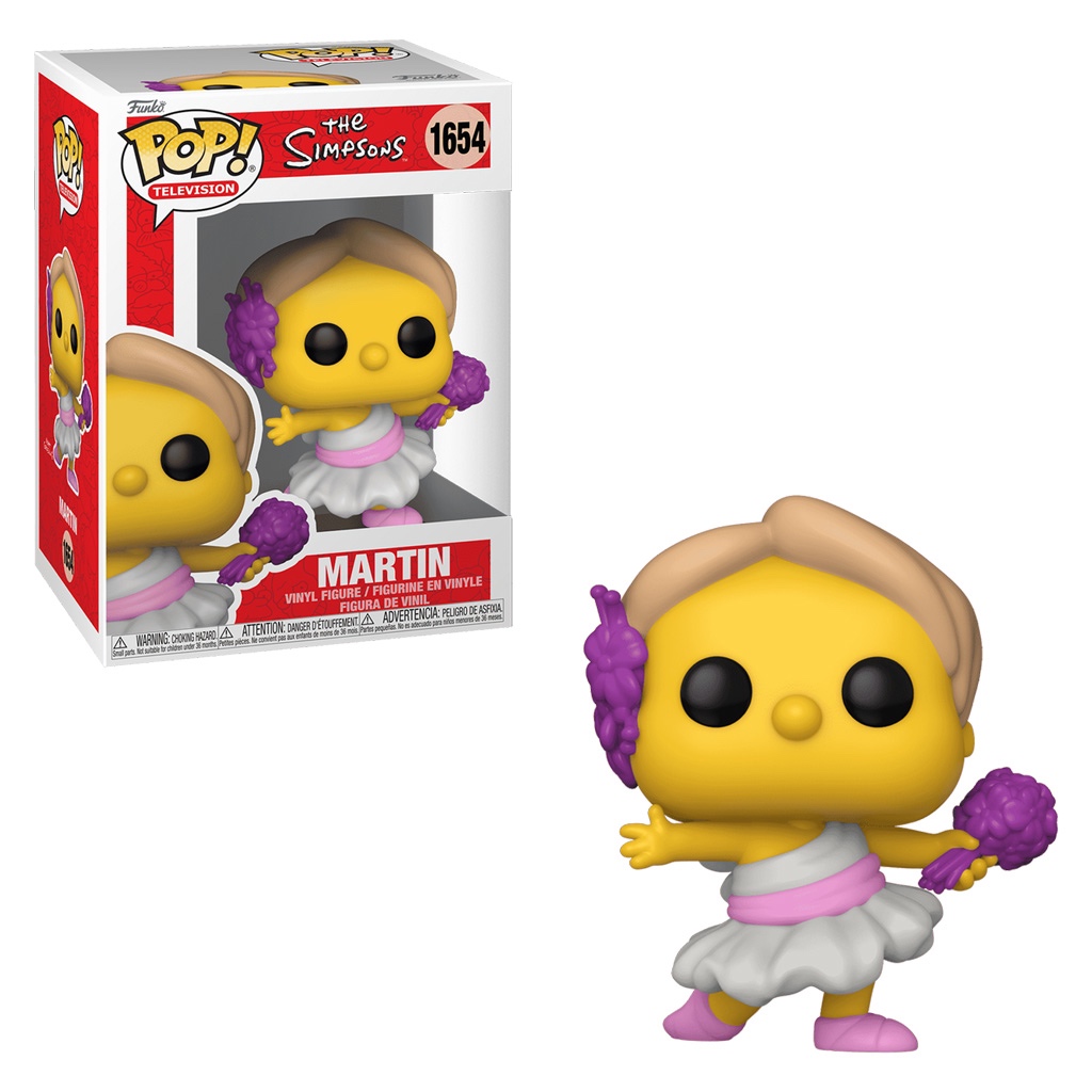 FUNKO POP TELEVISION THE SIMPSONS - MARTIN 1654 | Shopee Brasil