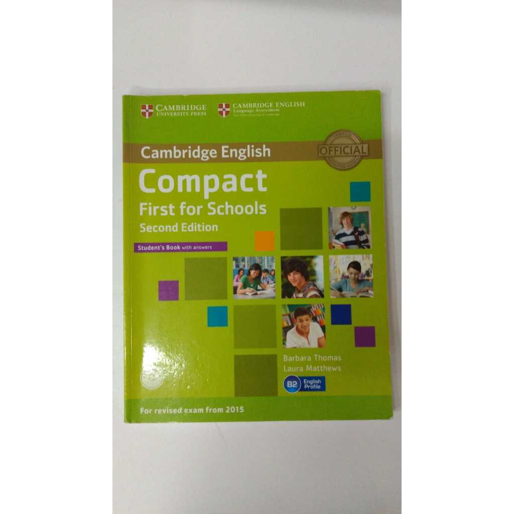Livro Cambridge English Compact Students Book B2 14738 | Shopee Brasil