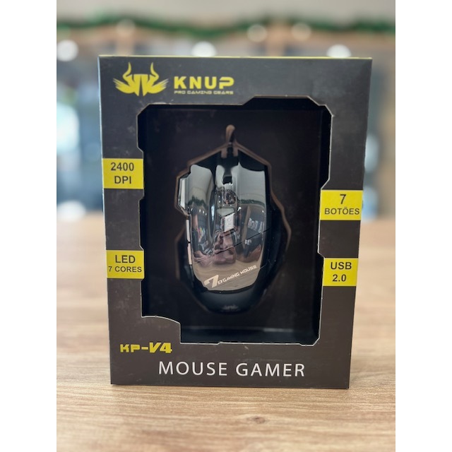 Mouse Gamer Knup KP-V4 | Shopee Brasil