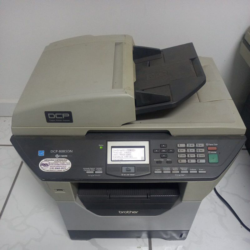 Impressora Brother DCP-8085DN (Lotes 76 e 77) | Shopee Brasil