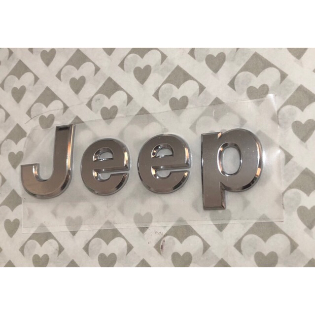 Emblema Dianteiro Jeep Compass Cromado Original | Shopee Brasil