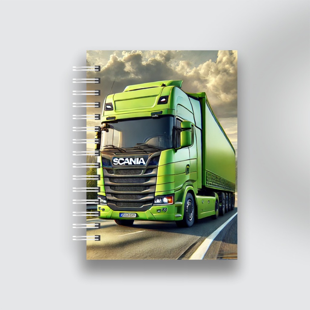 Agenda Caminhoneiro Caminhão Scania 2025 Personalizada | Shopee Brasil