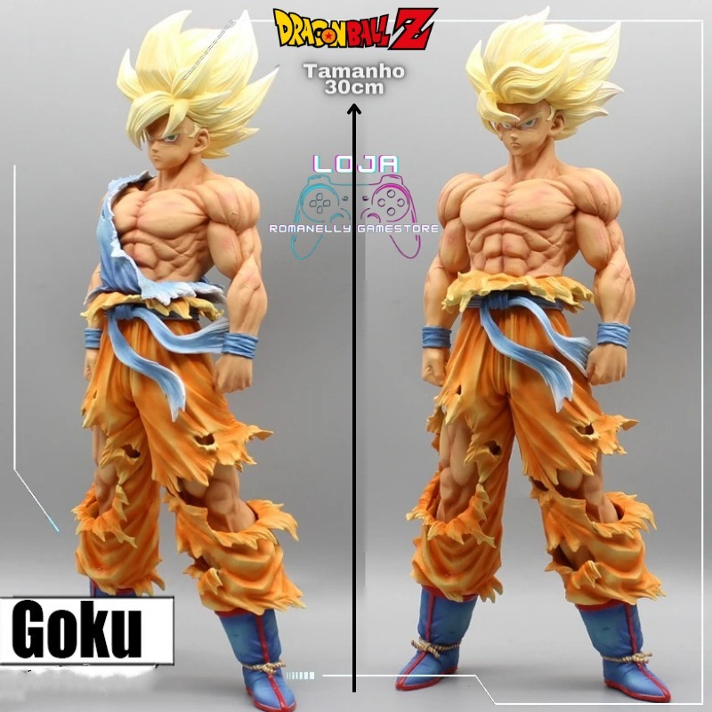 Goku Super Saiyajin 30cm Action Figure Dragonball Z GT Dragon ball ...