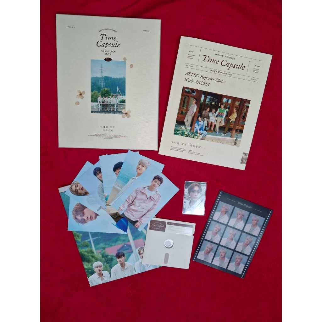 ASTRO - Astro 2021 Photobook (Time Capsule) | Shopee Brasil