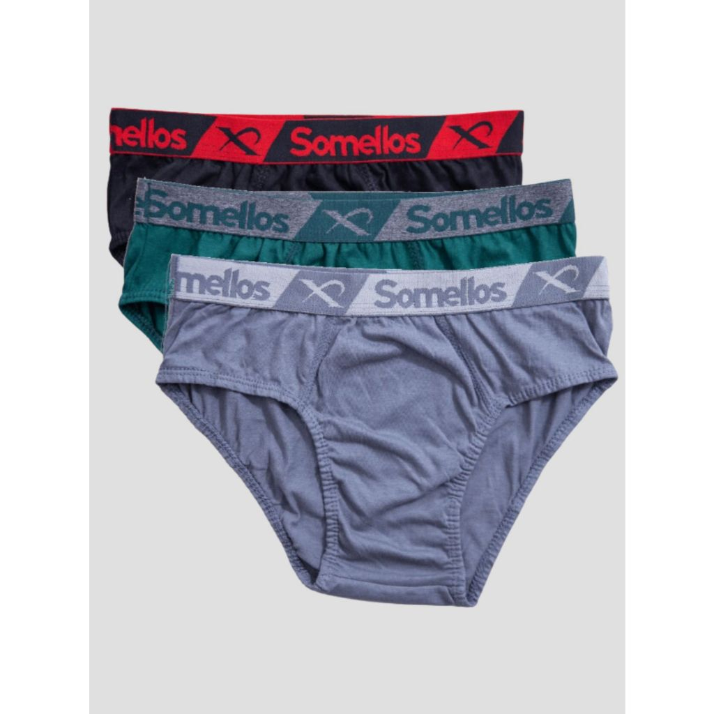 Kit 12 Cuecas Slip Tradicional Adulto Somellos Algodão Atacado | Shopee Brasil