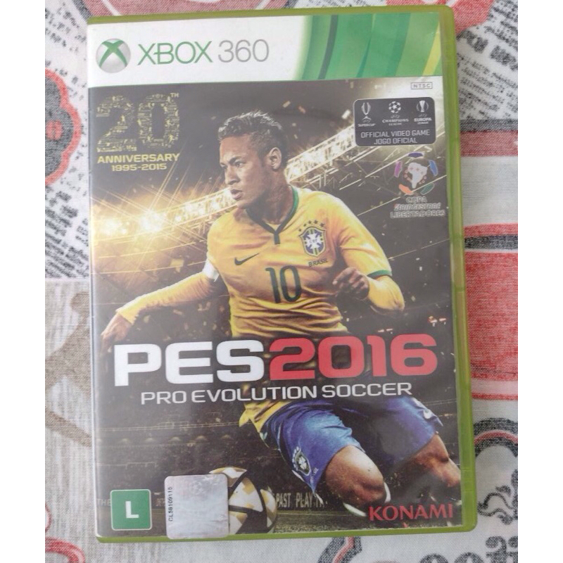 PES 2016 Xbox 360 - Mídia Física Original - | Shopee Brasil