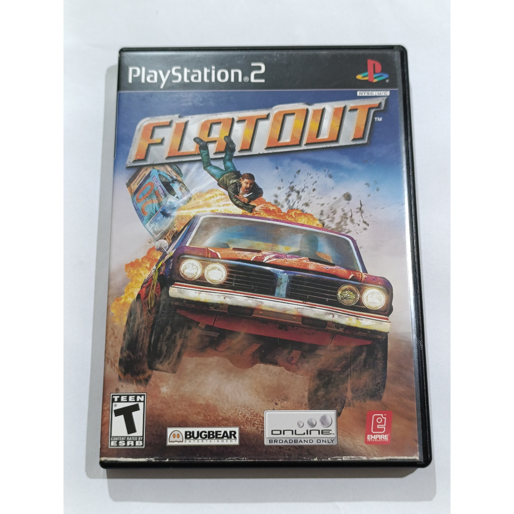 Flatout p/ PS2 Original Americano | Shopee Brasil