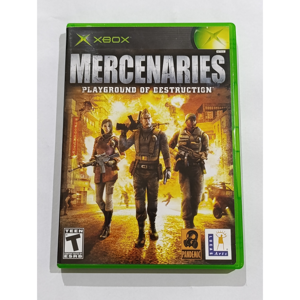 Mercenaries Playground of Destruction p/ Xbox Clássico e 360 Original ...