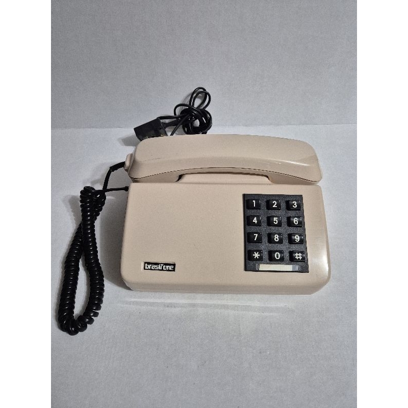 telefone antigo de teclado brasifone C2810 | Shopee Brasil