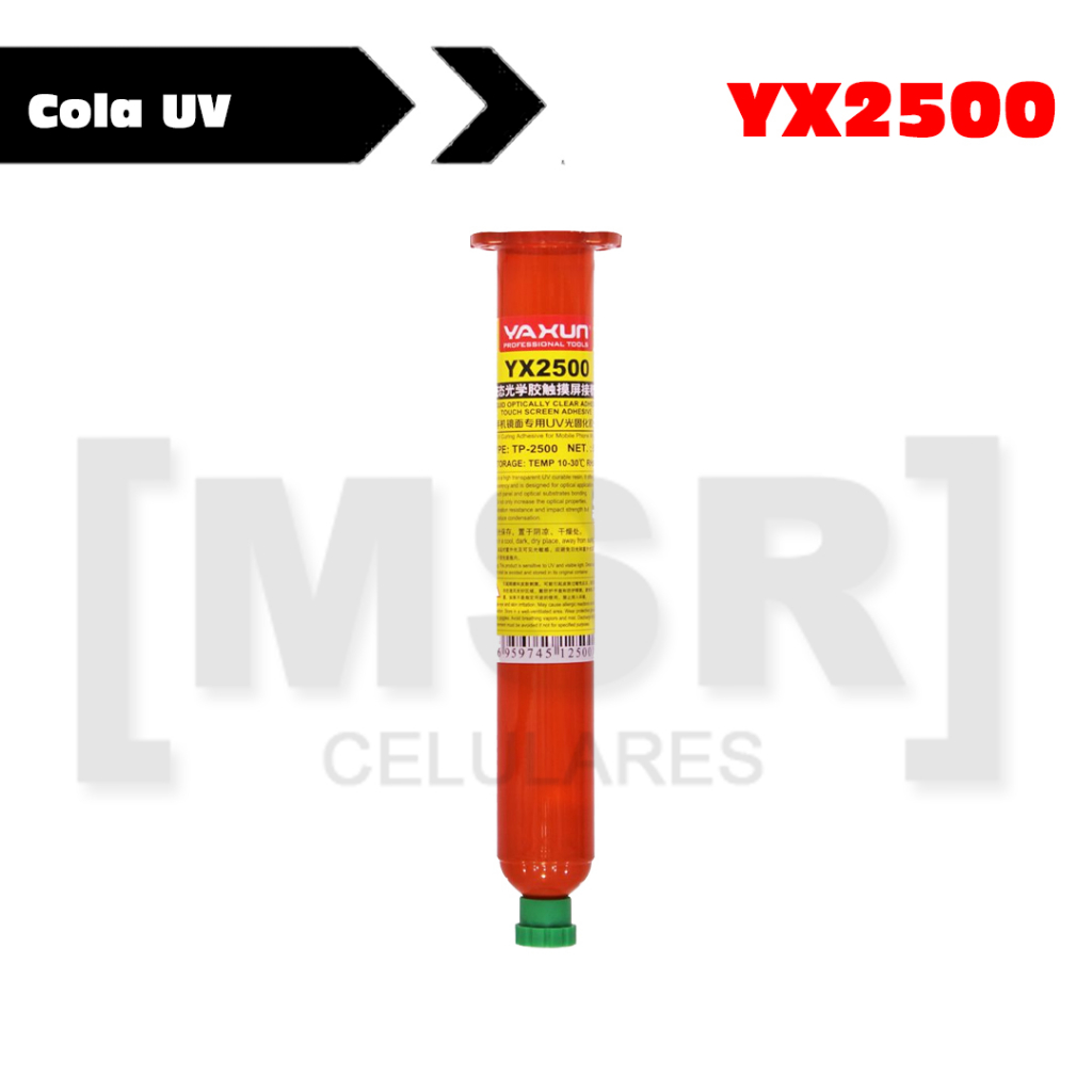 Cola UV YAXUN modelo YX2500 (50gm) | Shopee Brasil
