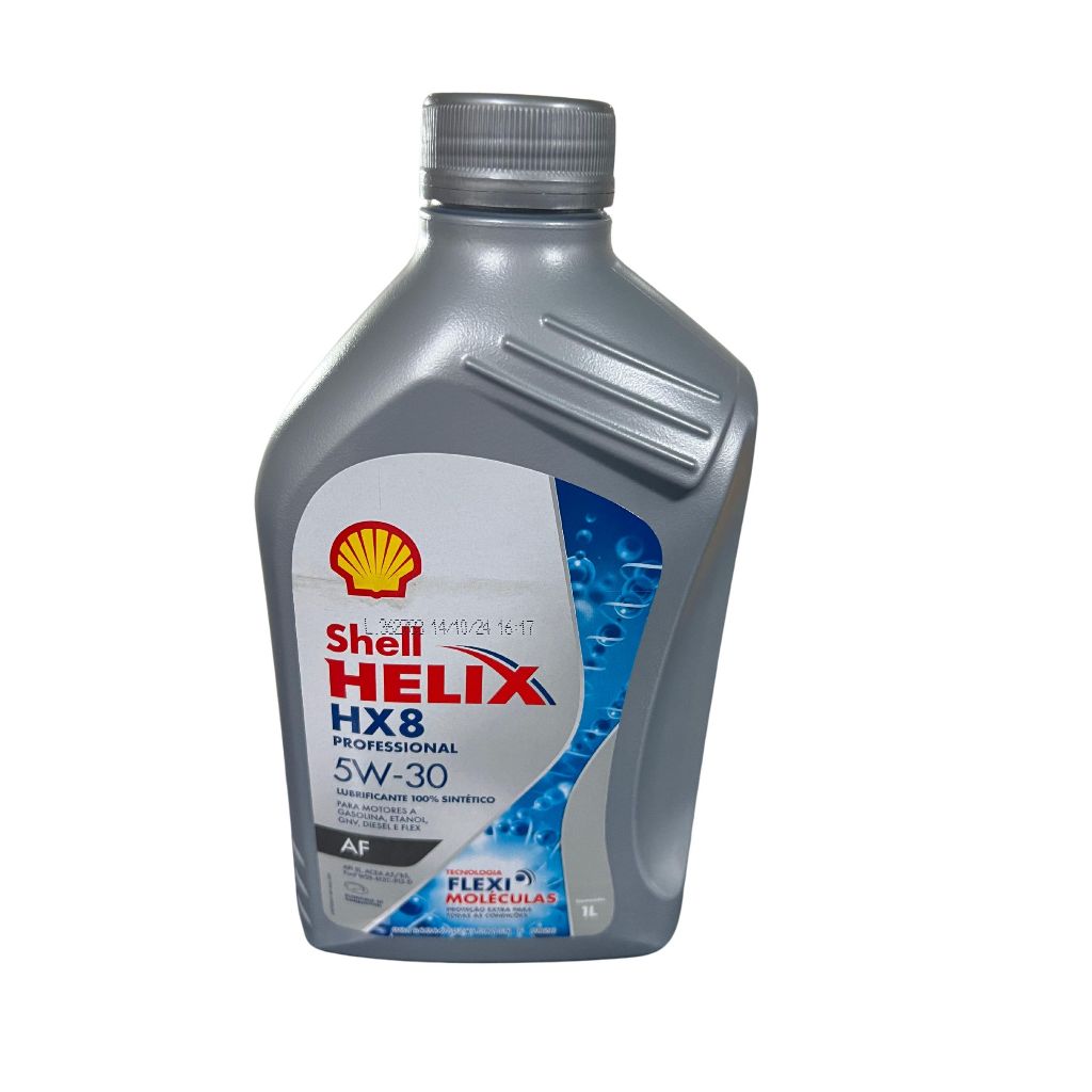 1 Litro de Óleo Shell Helix Hx8 Professional 5w30 AF API SL | Shopee Brasil