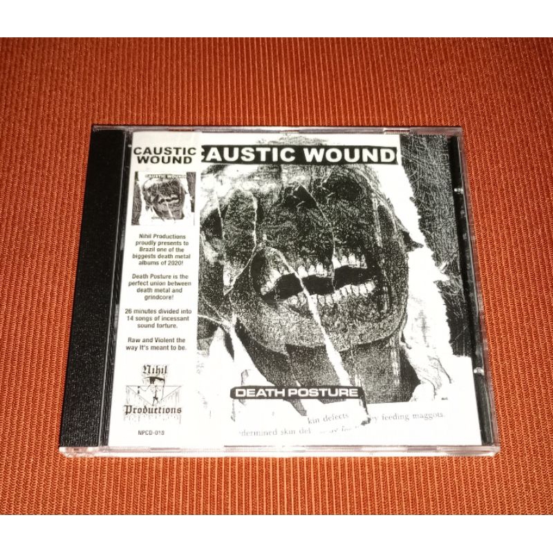 Caustic Wound - Death Posture/ Death Grind(Cd) | Shopee Brasil