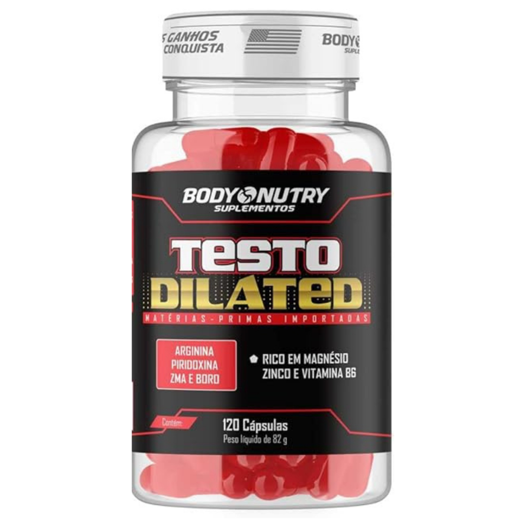 Aumente Seu Desempenho com Testo Body Nutry 120 Cápsulas | Shopee Brasil