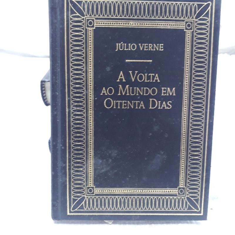 livro A volta ao mundo em oitenta dias ( USADO) | Shopee Brasil