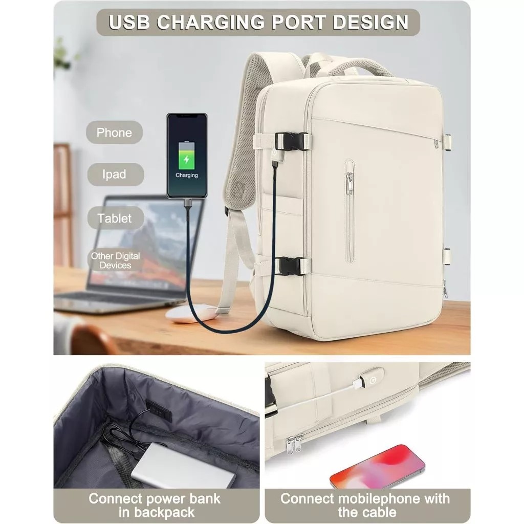 Mochila viral Laptop Viagem Escolar À Prova D'água Executiva Notebook ...