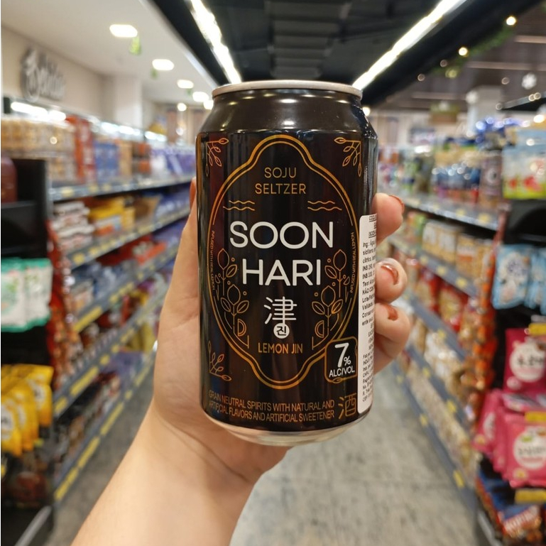 Coquetel Alcoólico Gaseificado - Soon Hari Lemon Jini 355 ml | Shopee ...