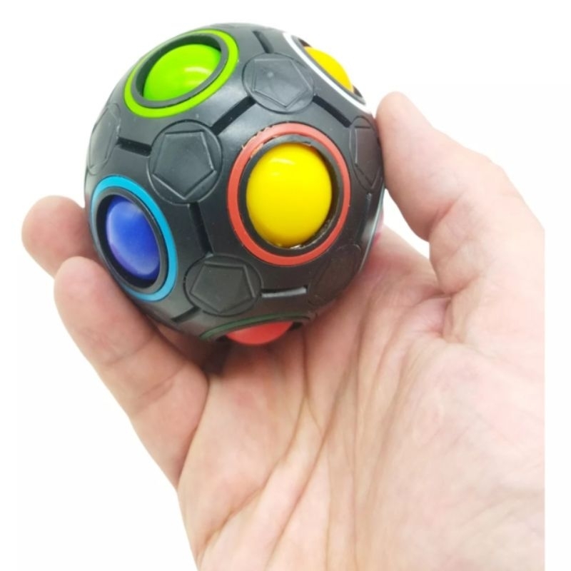 Bola Mágica Fidget Toy Anti Stress Colors | Shopee Brasil