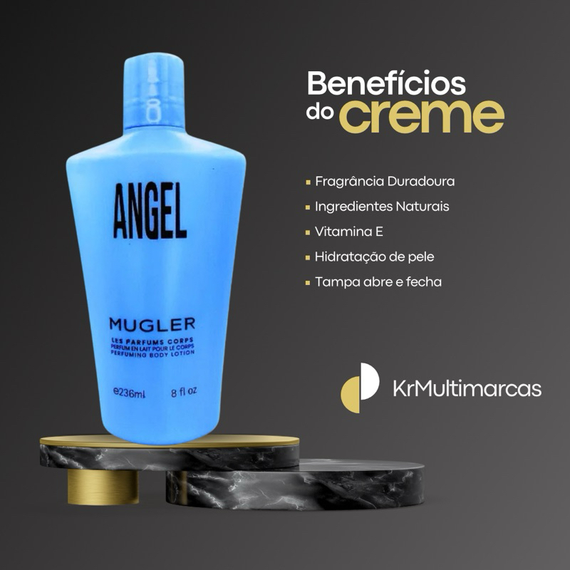 Creme Angel Importado de 236ml | Super Hidratante e Cheiroso | Para Uso ...