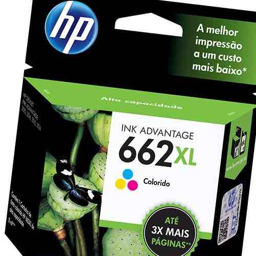 Cartucho de Tinta 662 xl - Alto Rendimento - Color | Shopee Brasil