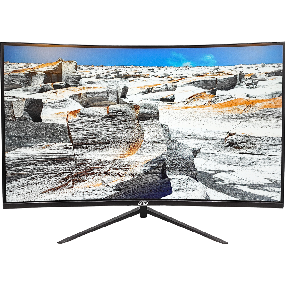 Monitor Curvo 27" Aitek DELTA Full HD, 100Hz e Design Imersivo para ...