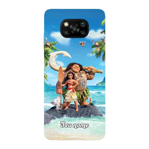 Capinha para Xiaomi Poco X3 Pro Anti Impacto Personalizada - Moana e ...