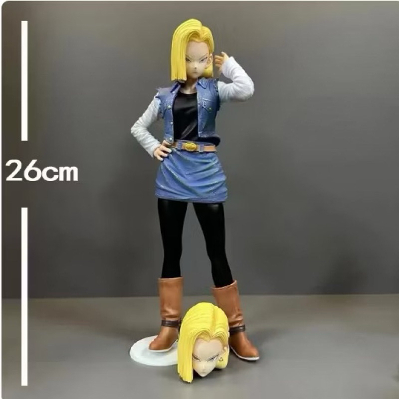Android 18 Action Figure 26cm Boneco Dragonball Z | Shopee Brasil
