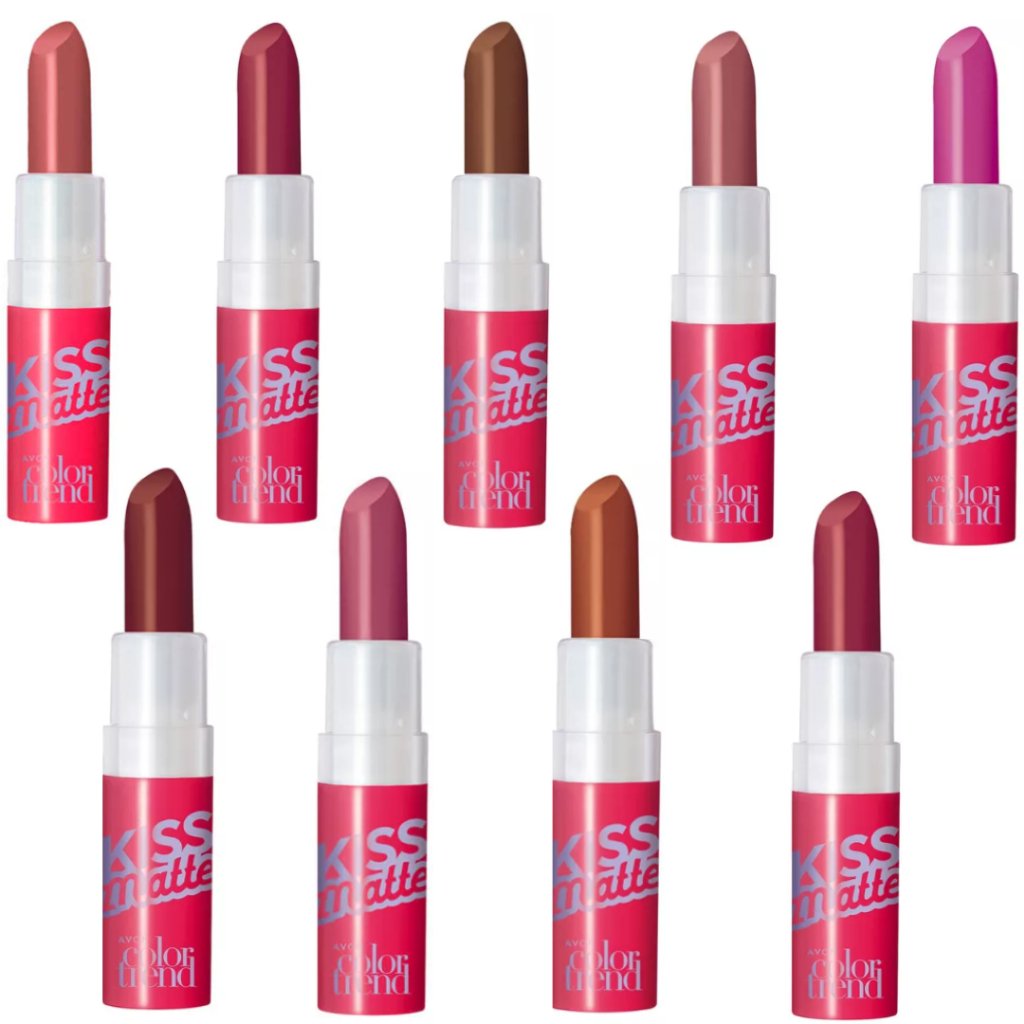 Batom Matte Kiss Avon Color Trend 3,6g | Shopee Brasil