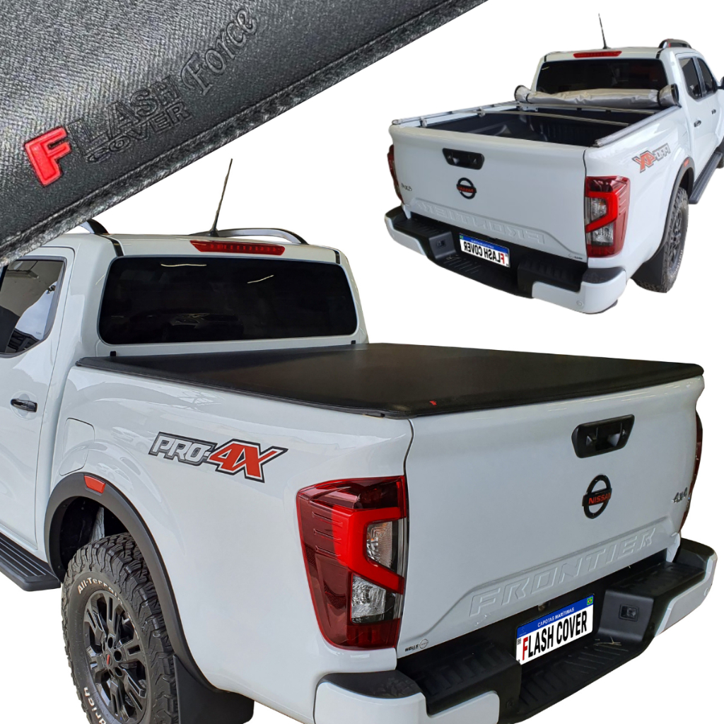 CAPOTA MARITIMA NISSAN FRONTIER CABINE DUPLA XE ATTACK SE S MT AT4X4 ...
