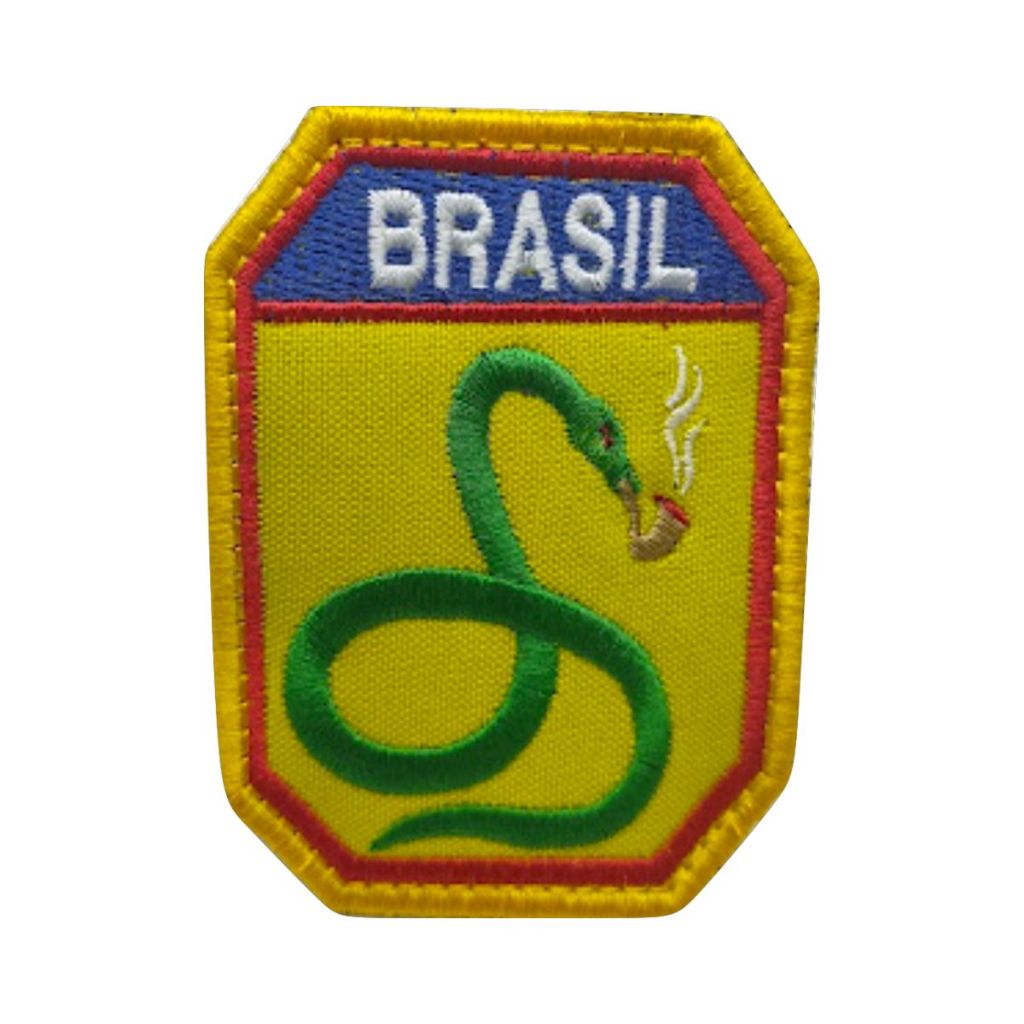 Patch Emblema FEB A Cobra Vai Fumar Bordado com Velcro Airsoft ...