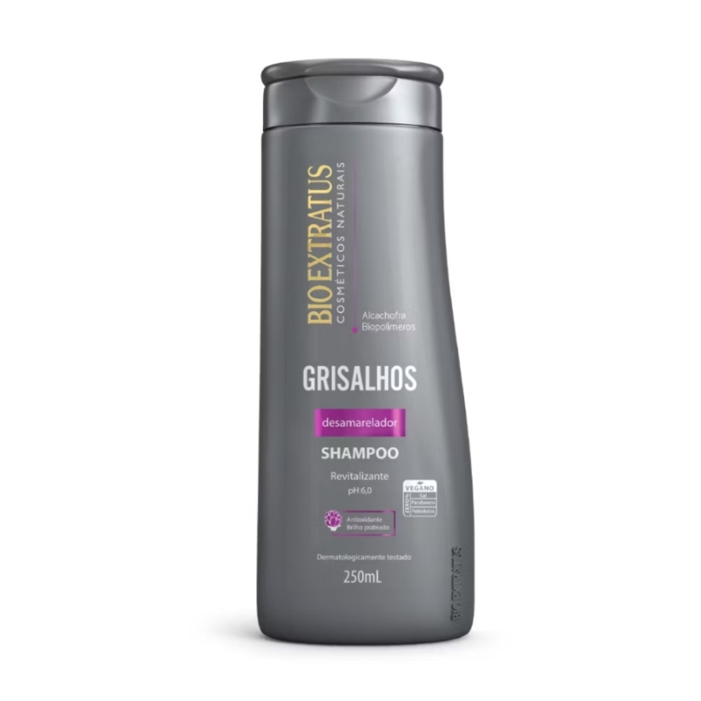 Bio Extratus Shampoo Cabelos Grisalhos - Revitalizante 250ml | Shopee ...