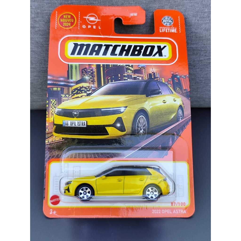 Miniatura Matchbox Chevrolet 2022 Opel Astra coleção 2024 | Shopee Brasil