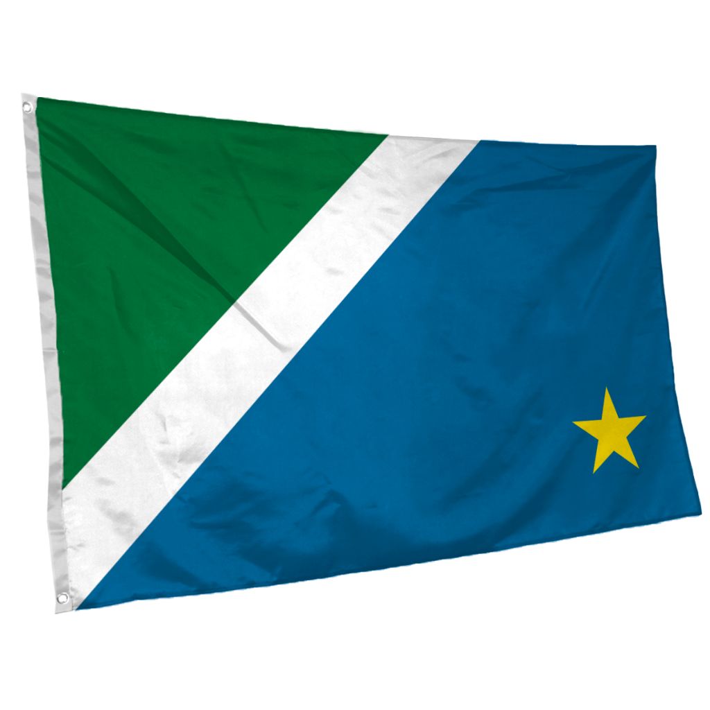 Bandeira do Mato Grosso do Sul 145cm x 90cm com Ilhós Grande | Shopee ...