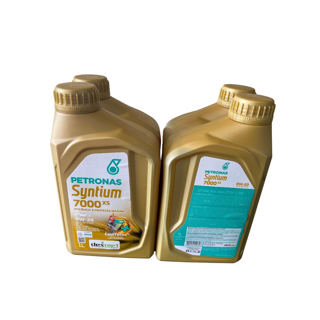 4 Litros Óleo Petronas SYNTIUM 7000XS 0W20 API SP ILSAC GF-6A FORD WSS ...
