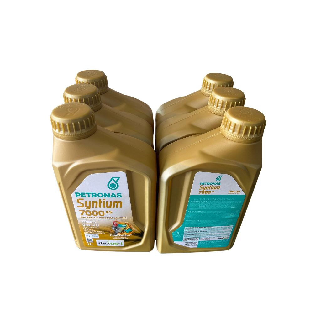 6 Litros Óleo Petronas SYNTIUM 7000XS 0W20 API SP ILSAC GF-6A FORD WSS ...
