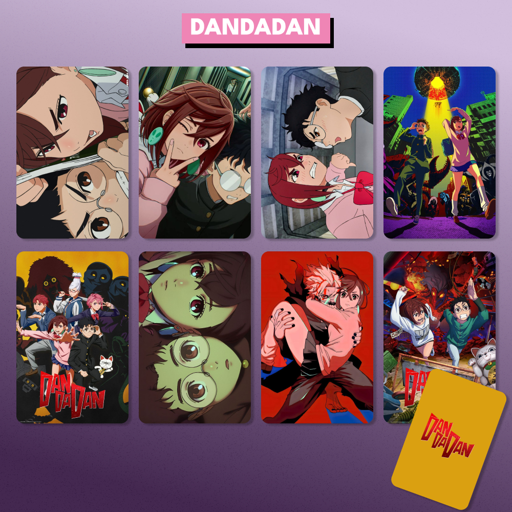 Kits Photocards Anime Dandadan Frente e Verso (FANMADE) | Shopee Brasil
