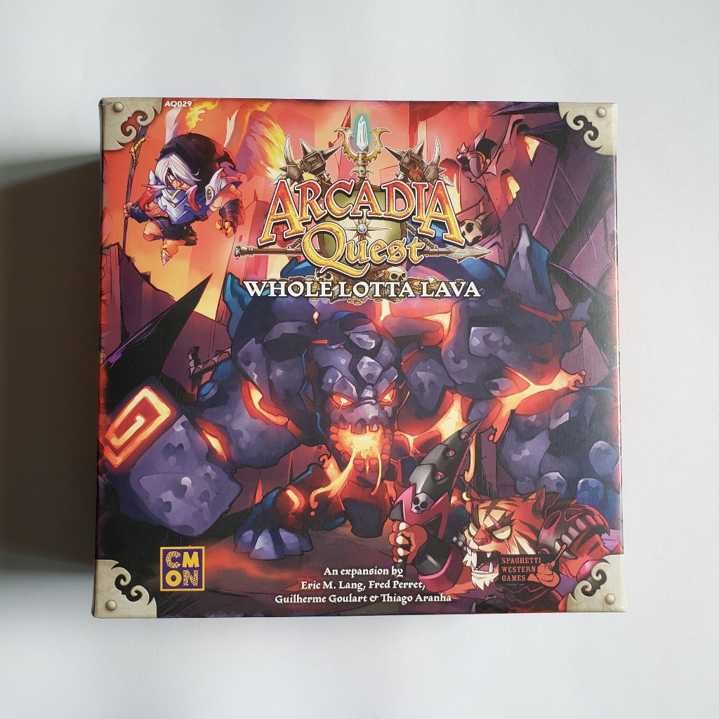 Arcadia Quest Inferno Expansão: Whole Lotta Lava | Shopee Brasil