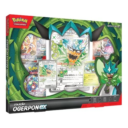 Box Pokémon TCG OGERPON EX | Shopee Brasil