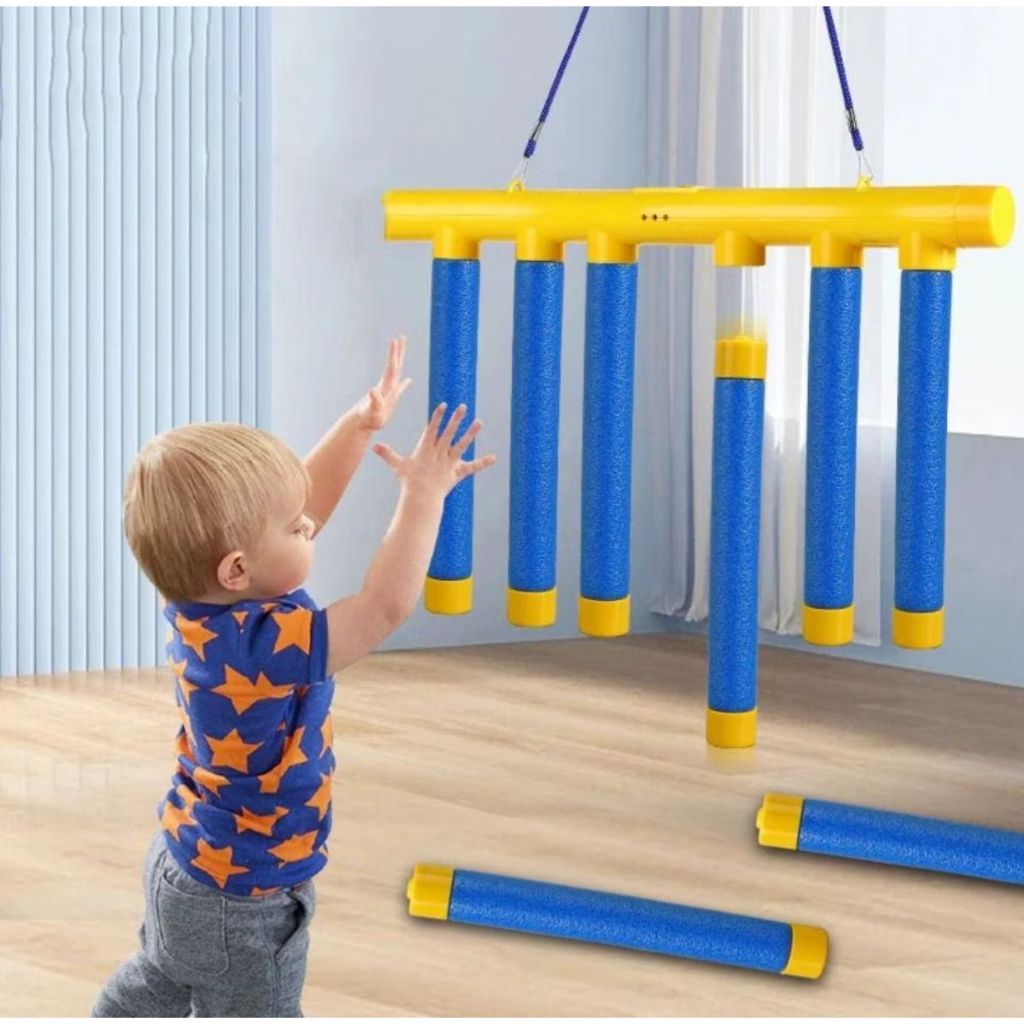 Brinquedo Jogo de Bastoes Criança e Adultos Pega Bastao Desafio ...