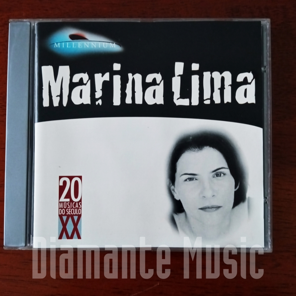 Marina Lima - Millennium - 20 Músicas do Século XX - CD EX+ Ref. 1838 | Shopee Brasil