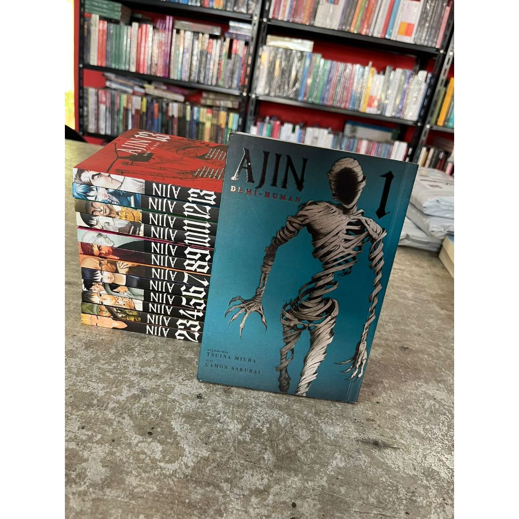 Ajin Vol.1 ao 13 - Demi-Human | Shopee Brasil