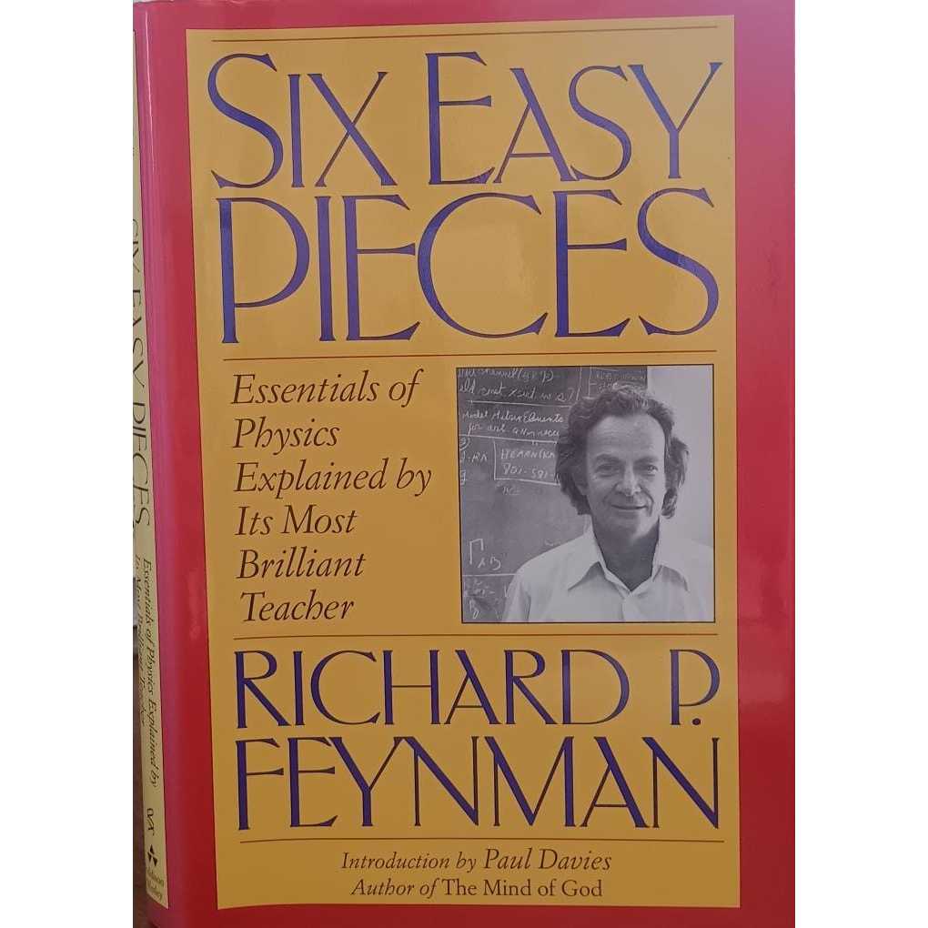 Six Easy Pieces - Richard P. Feynman | Shopee Brasil Six Easy Pieces - Richard P. Feynman | Shopee Brasil