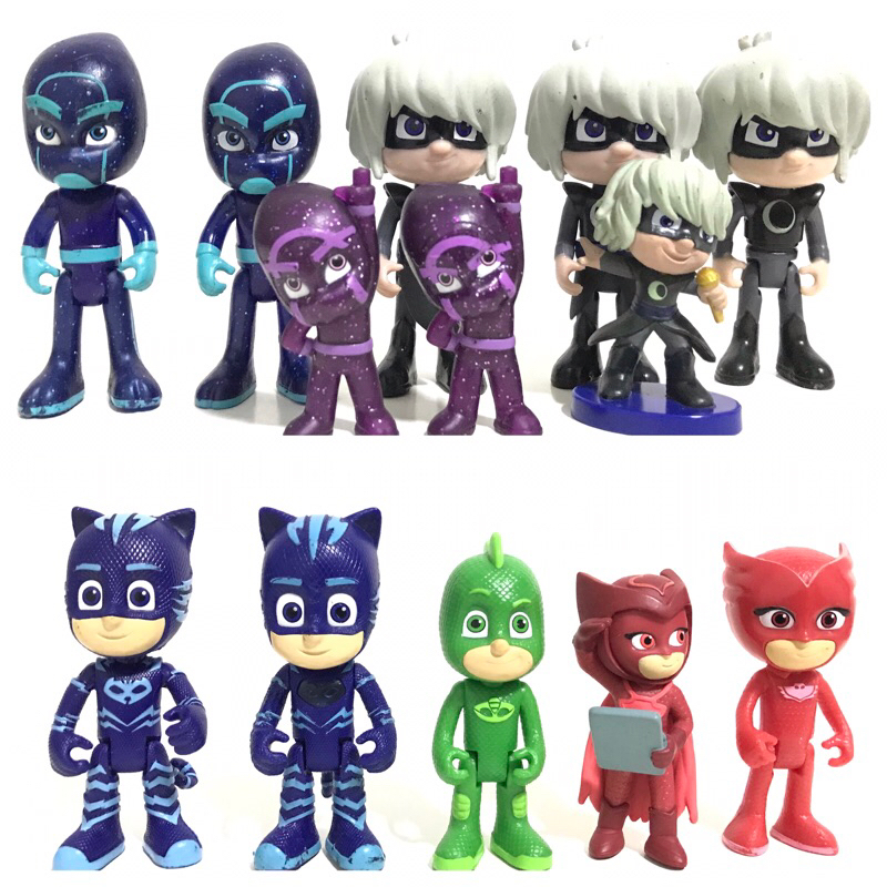 Miniaturas Bonecos Pj Masks Frog Box | Shopee Brasil