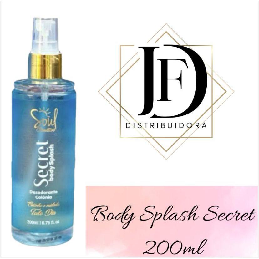 Body Splash Secret (Blue) Desodorante Colonia Soul Cosmeticos 200ml ...