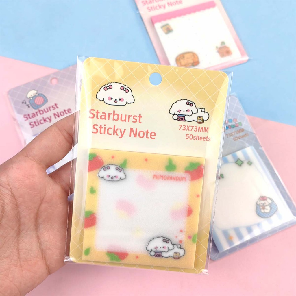 Bloco de Anotações, Starburst Sticky Note - Allmini | Shopee Brasil