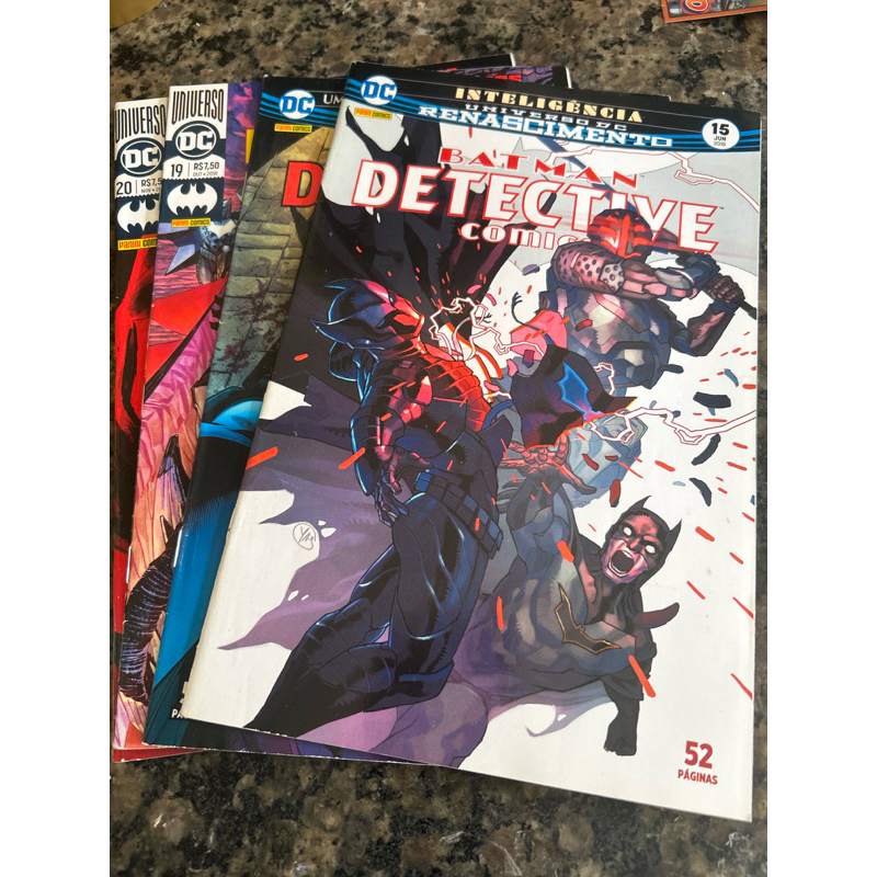 Batman Detective Comics kit com 4 volumes (15,18,19,20) | Shopee Brasil