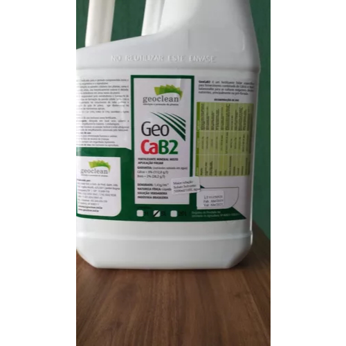 Cab2 Fertilizante Foliar Calcio/boro 5 Lt Geoclean | Shopee Brasil