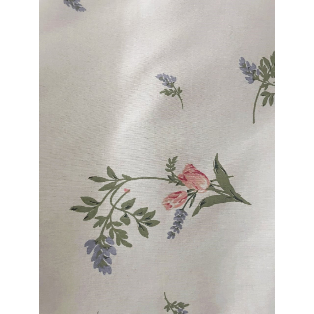 Tecido Percal Estampado 200 Fios Ramos com Flores 100% Algodão 2,50 m ...