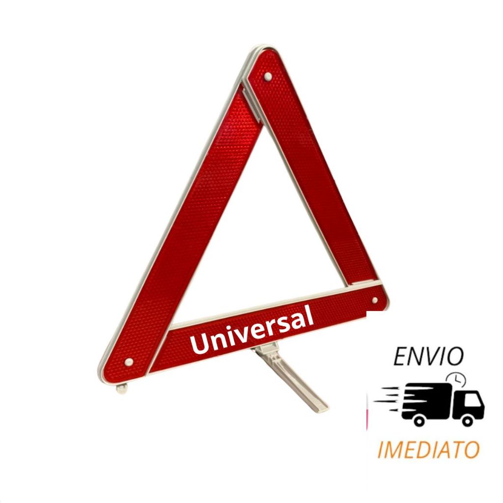 Triângulo Sinalização Segurança Automotivo Universal Estrada Carro ...